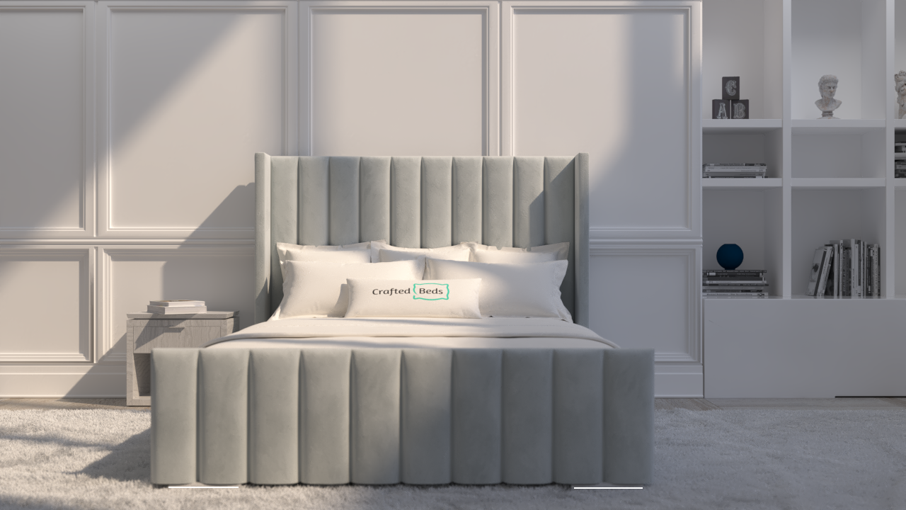 Lyle Panel Wing Bed - Crafted Beds | Crafted Beds – Crafted Beds Ltd